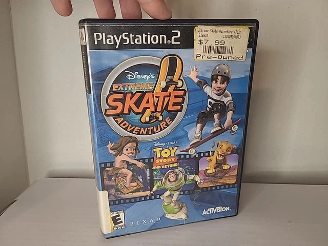 DISNEY'S EXTREME SKATE Adventure PS2 Playstation 2 NO MANUAL $20.00 ...