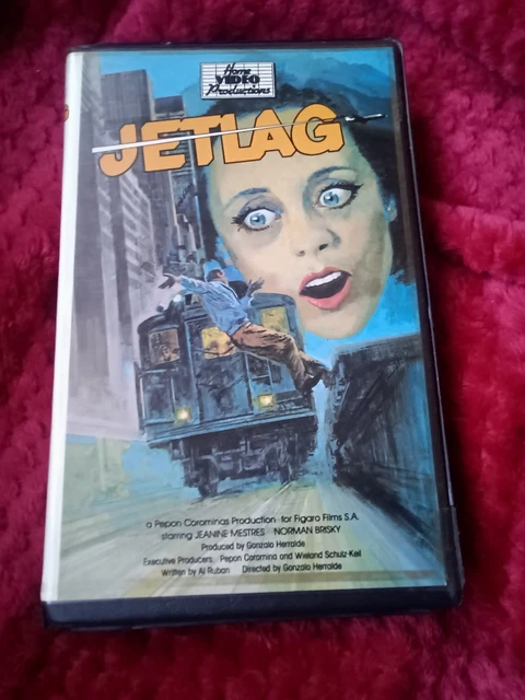 VERY RARE UK Pre Cert VHS JETLAG (1981) Home Video Productions PAL £10. ...