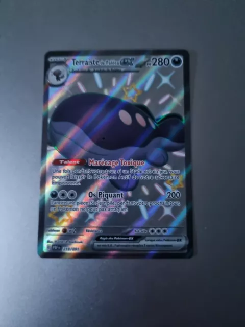 CARTE POKÉMON - Terraiste De Paldea Ex 219/091 Shiny - Destinée Paldea ...
