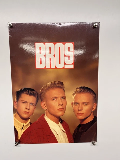 BROS MATT GOSS Luke Goss Affiche Craig Logan Original Trois Style GB ...