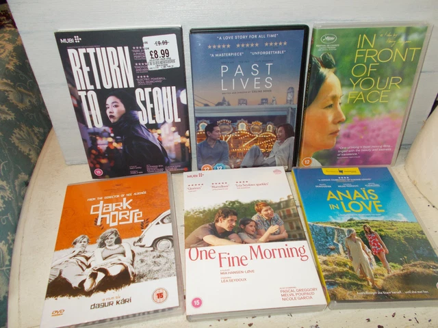 BUNDLE WORLD CINEMA DVDs x 6 incl. Return to Seoul, Past Lives One Fine ...