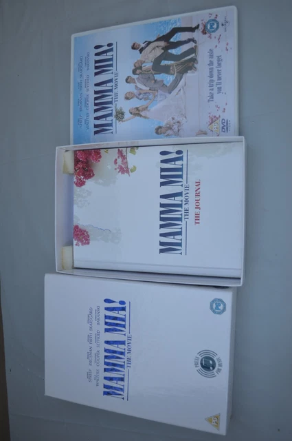 MAMMA MIA THE Movie DVD Box Set with Journal £3.58 - PicClick UK