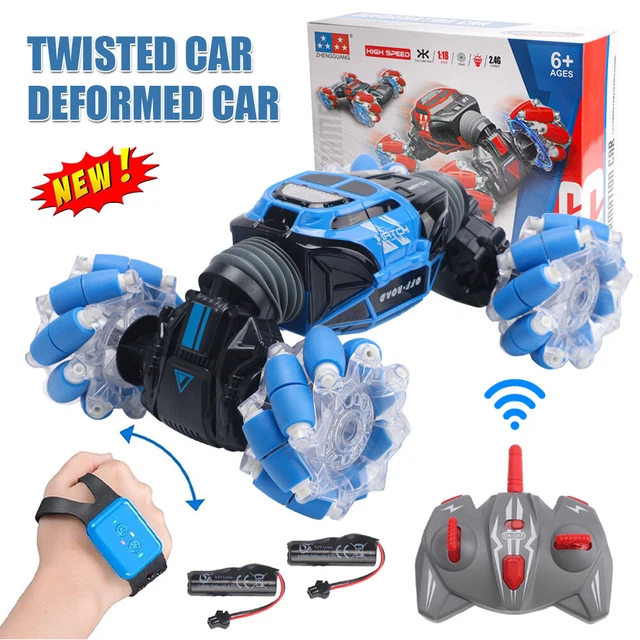 GESTURE REMOTE CONTROL Car 4WD 2.4GHz Double Sided 360°Rotating Transform Gift £21.89 - PicClick UK