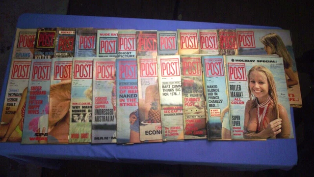 AUSTRALASIAN POST 1975 23 Magazine Bundle $206.95 - PicClick AU
