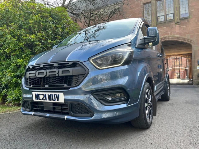 FORD TRANSIT CUSTOM sport van crew cab L1 H1 2021 AUTO 40k miles (plus ...
