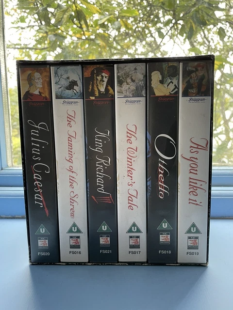 SHAKESPEARE - THE Animated Tales (VHS) Box Set £4.99 - PicClick UK