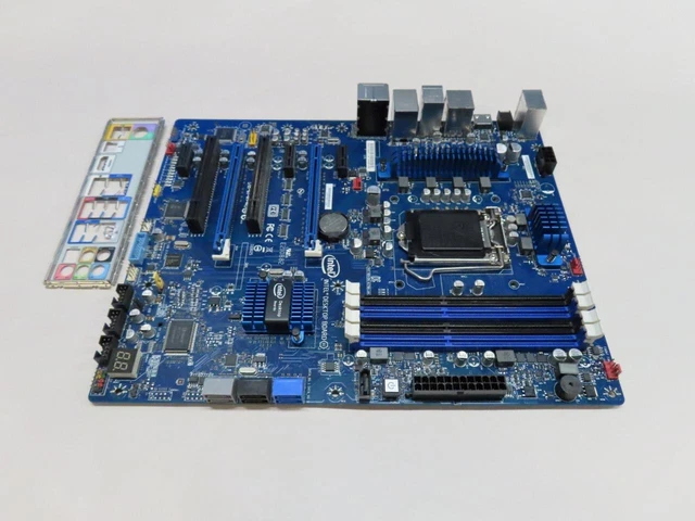 INTEL DESKTOP MOTHERBOARD Bz77Bh-55K Socket Lga1155 Z77 Ddr3 Atx + I/O ...
