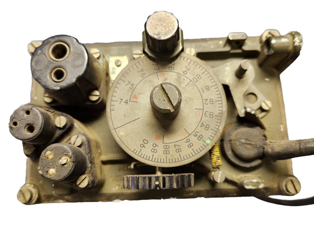 WW2 WIRELESS SET No. 38 Mk.3 (improved WS38 MKII) WIRELESS SIGNALS ...