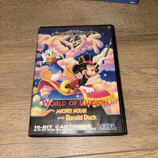 SEGA MEGA DRIVE World of Illusion Mickey Mouse £9.71 - PicClick UK
