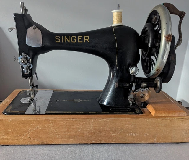 ANTIQUE SINGER 28K Sewing Machine 1897 Hard Carry Case £59.99 - PicClick UK