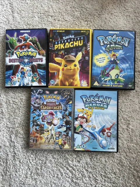 POKEMON MOVIE DVD bundle £10.00 - PicClick UK