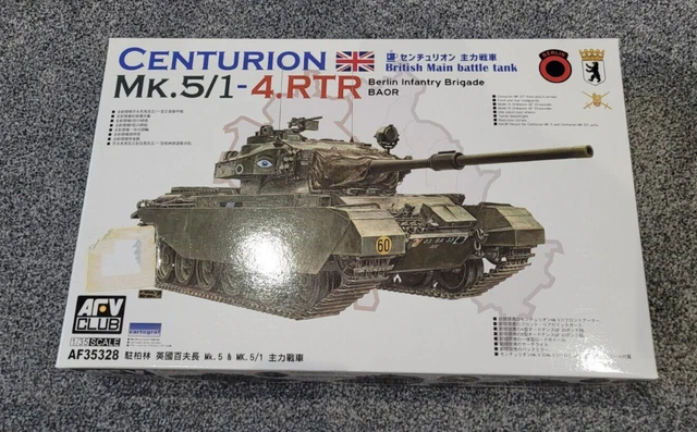 AFV CLUB CENTURION Mk5/1 4RTR Berlin AF35328 Panzer Militär ...