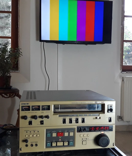 MAGNETOSCOPE UMATIC SP SONY VO 9850 EUR 500,00 - PicClick FR