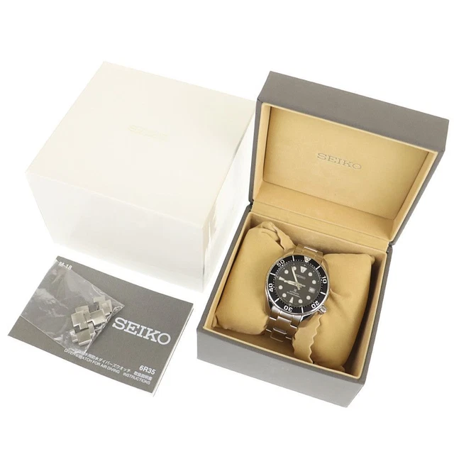 SEIKO PROSPEX DIVER Scuba 6R35-00A0 USED Mens Watch Working 240801M £ ...