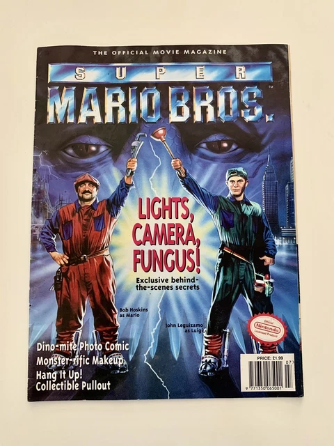 SUPER MARIO BROS Official Movie Magazine Rare Collectible EUR 1.153,24 ...