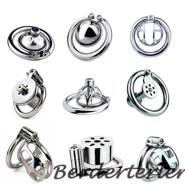Sissy Small Chastity Cage Male Inverted Chastity Cage With Screw Lock