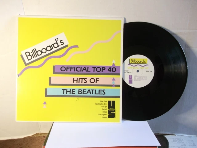 BEATLES,US RADIO,&BILLBOARD'S OFFICAL Top 40 Hits Of Beatles"US,4 LPs ...