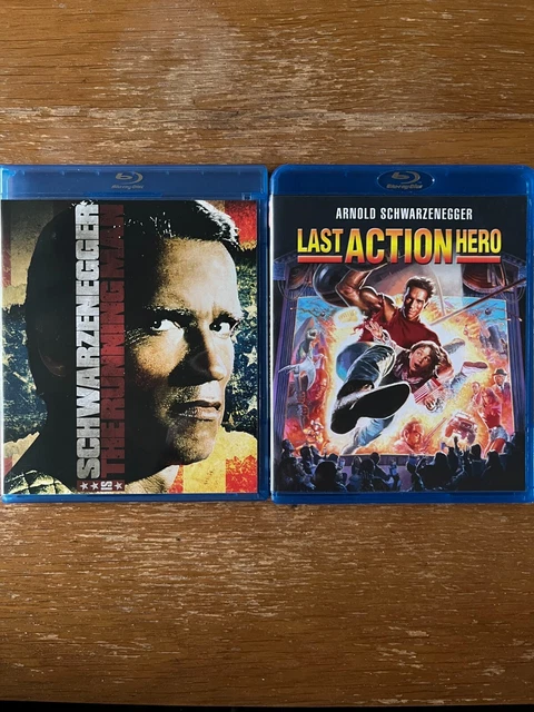THE RUNNING MAN/LAST Action Hero Blu-ray (Region A) Arnold ...