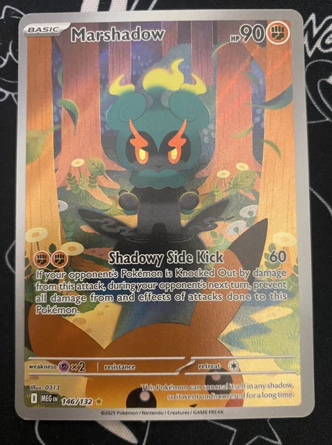 2025 POKEMON MEGA Evolution Marshadow 146 Illustration Rare Mint £40.43 ...