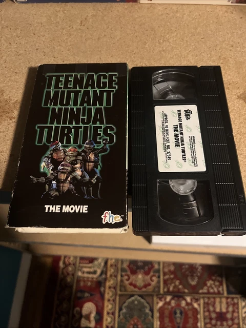 TEENAGE MUTANT NINJA Turtles - The Movie (VHS, 1990) £14.01 - PicClick UK