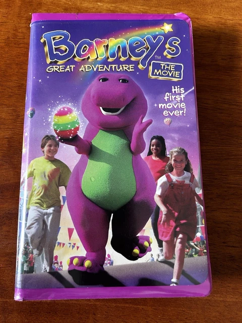 BARNEY - BARNEYS Great Adventure: The Movie VHS 1998 Classic Cartoon ...