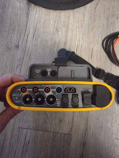 FLUKE 1730 ENERGY Logger three phase power analyzer Very Good Condition ...
