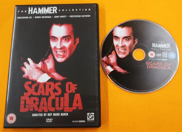SCARS OF DRACULA - Christopher Lee - Classic Hammer Horror Movie - DVD ...