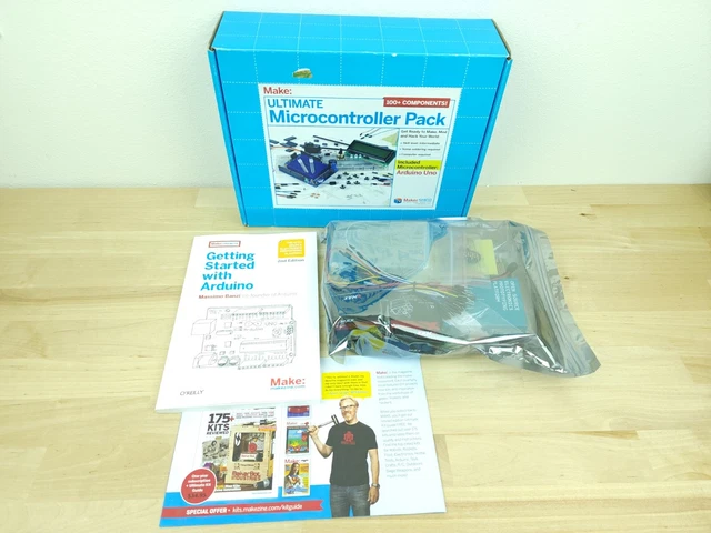 Make New Open Box Ultimate Microcontroller Pack Modify Your World