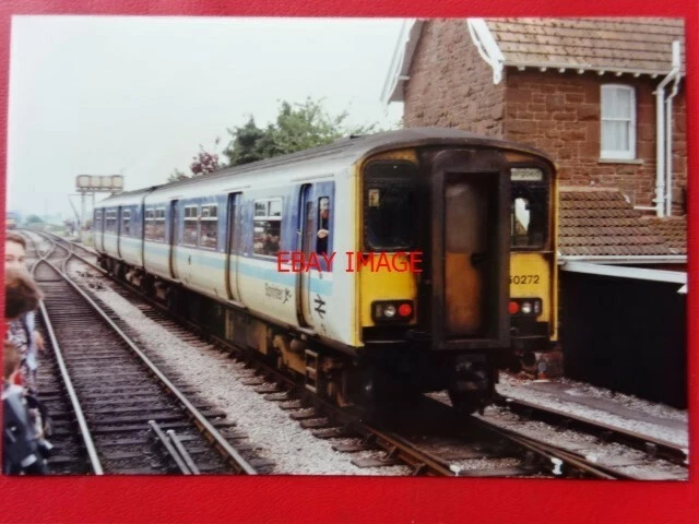 PHOTO BR Class 150 Sprinter Dmu No 150272 At Bishop Lydard 5-7-92 EUR 2 ...