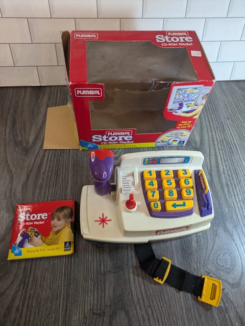 PLAYSKOOL STORE CD-ROM Playset 1999 Hasbro Vintage Collectable £25.00 ...