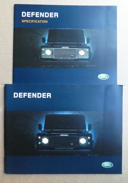 LAND ROVER DEFENDER 90 110 130 TD5 UK brochure & specifications ...