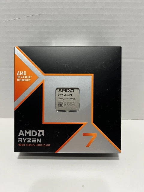 AMD RYZEN 7 9800X3D 8-Core 16-Thread Desktop Processor AM5 4.70GHz IN ...