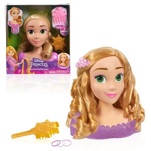 JUST PLAY - Disney Princess - Small Styling Head - Rapunzel /Toys - Toy ...