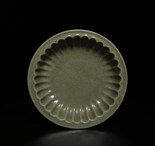 19CM NEIFU SIGNED Old Chinese Ru Yao Ru Kiln Dish £63.15 - PicClick UK