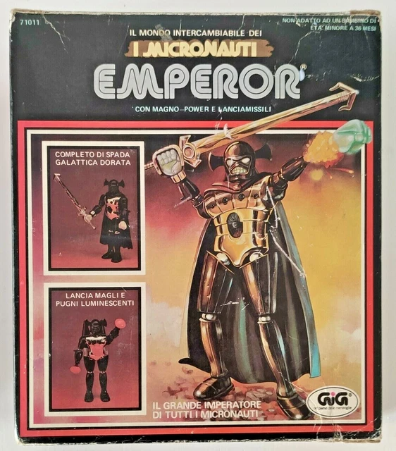I MICRONAUTI EMPEROR Il Grande Imperatore GIG robot magnetico Mego ...