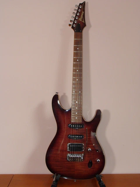 IBANEZ SA 260 FM Transparent Blackberry Sunburst Ibanez SA-Series E ...
