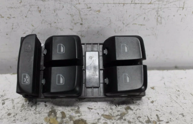 AUDI, A4 POWER Window Switch Rh Front (Master Switch) B8 8K 02/08 06/12 ...