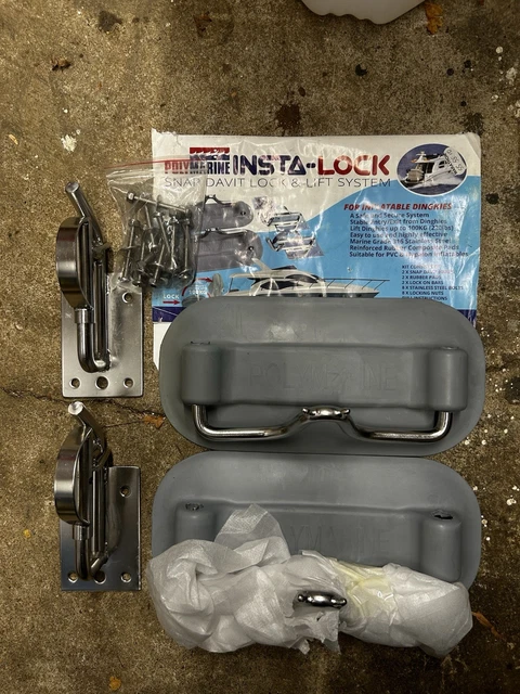 POLYMARINE INSTA LOCK and Lift System For Inflatable Dinghies £187.88 ...