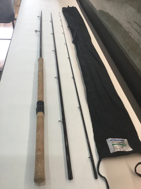 SHAKESPEARE 13FT PRESIDENT de-luxe match full carbon spliced tip £100. ...