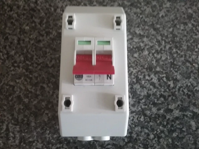 WYLEX REC2S327 - 100A 100 Amp 2 Pole Isolator. BNIB lot 4 £10.00 ...
