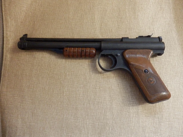 VINTAGE BENJAMIN FRANKLIN Model 137 Air Pistol .177 Cal. Pellet Gun ...