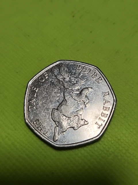 THE TALE OF Peter Rabbit Beatrix Potter 50p Coin 2017 £1.50 - PicClick UK