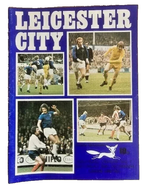 1974-75 LEICESTER CITY v Leeds United League Div 1 Football Programme £ ...