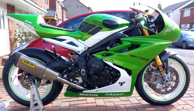 TRIUMPH DAYTONA 675R Race Track bike £6,800.00 - PicClick UK