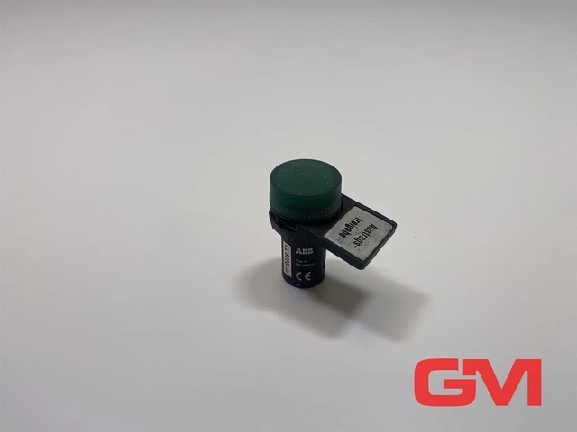 ABB INDICATOR LIGHT CL-502G Pilot Light Head Green 1SFA619403R5022 ...