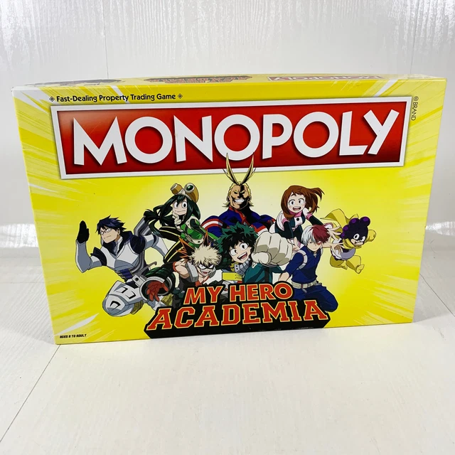 [NEW] MY HERO Academia Monopoly Board Game - Quick Free Shipping £27.19 ...