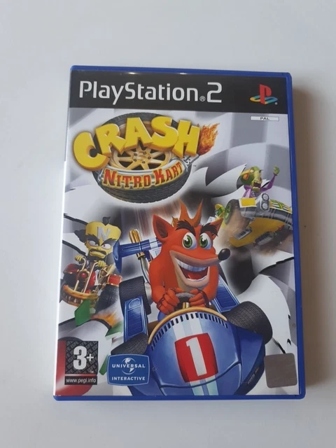 CRASH BANDICOOT CRASH Nitro Kart PS2 - Include manuale - P&P GRATUITO ...