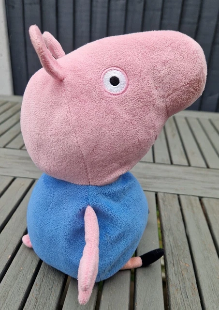 PEPPA PIG GEORGE Plush Stuffed Toy Teddy Ty Large Beanie £2.99 ...