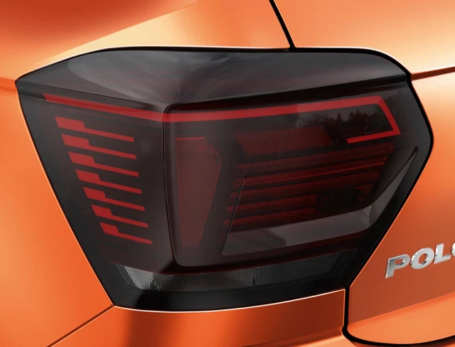 VOLKSWAGEN POLO REAR Tail Lights Set GTI R Line LED Tinted VW 2G ...
