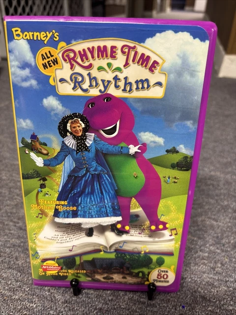 BARNEY'S RHYME TIME Rhythm (VHS, 2000) Clamshell £9.73 - PicClick UK